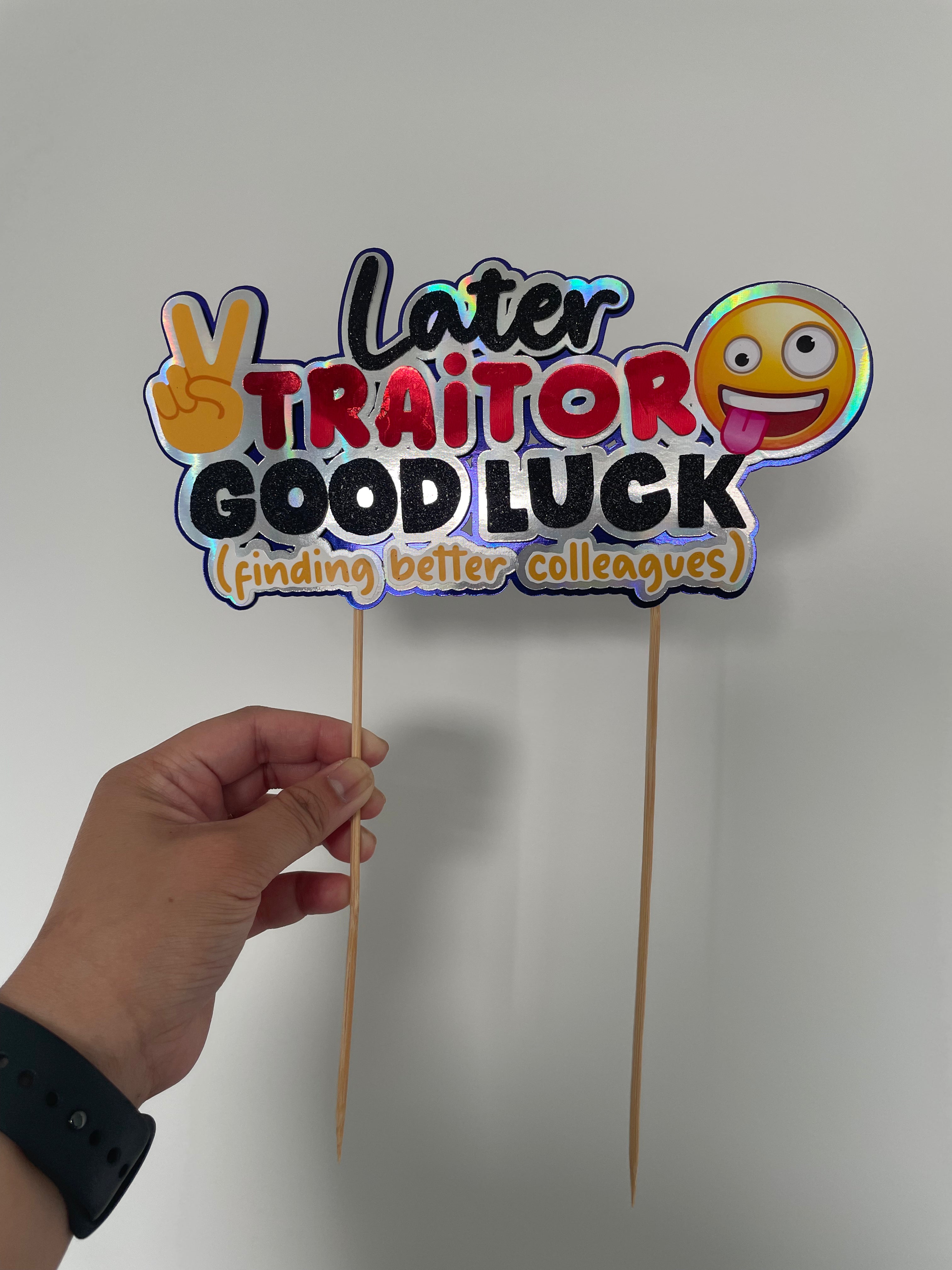 Customised Cake Topper – Yara’s Shoppe